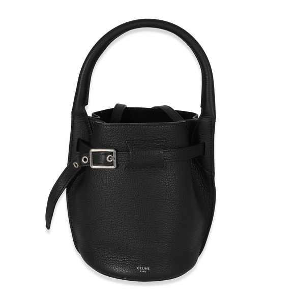 Celine | Bags | Celine Black Supple Grained Calfskin Big Bag Nano ...